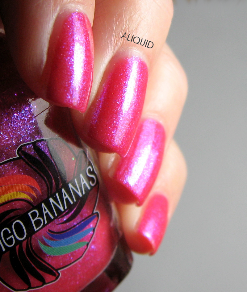 ALIQUID: Swatch: Indigo Bananas Twice as Bright