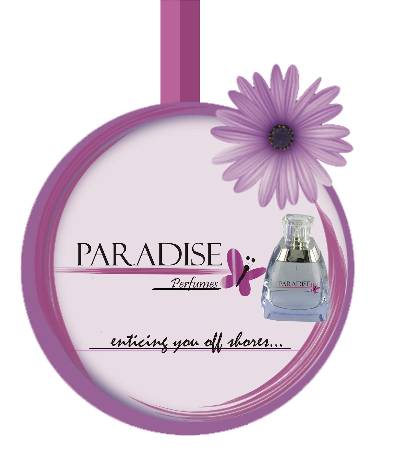 House of Design: Still advertisement designs of a perfume, 'PARADISE'