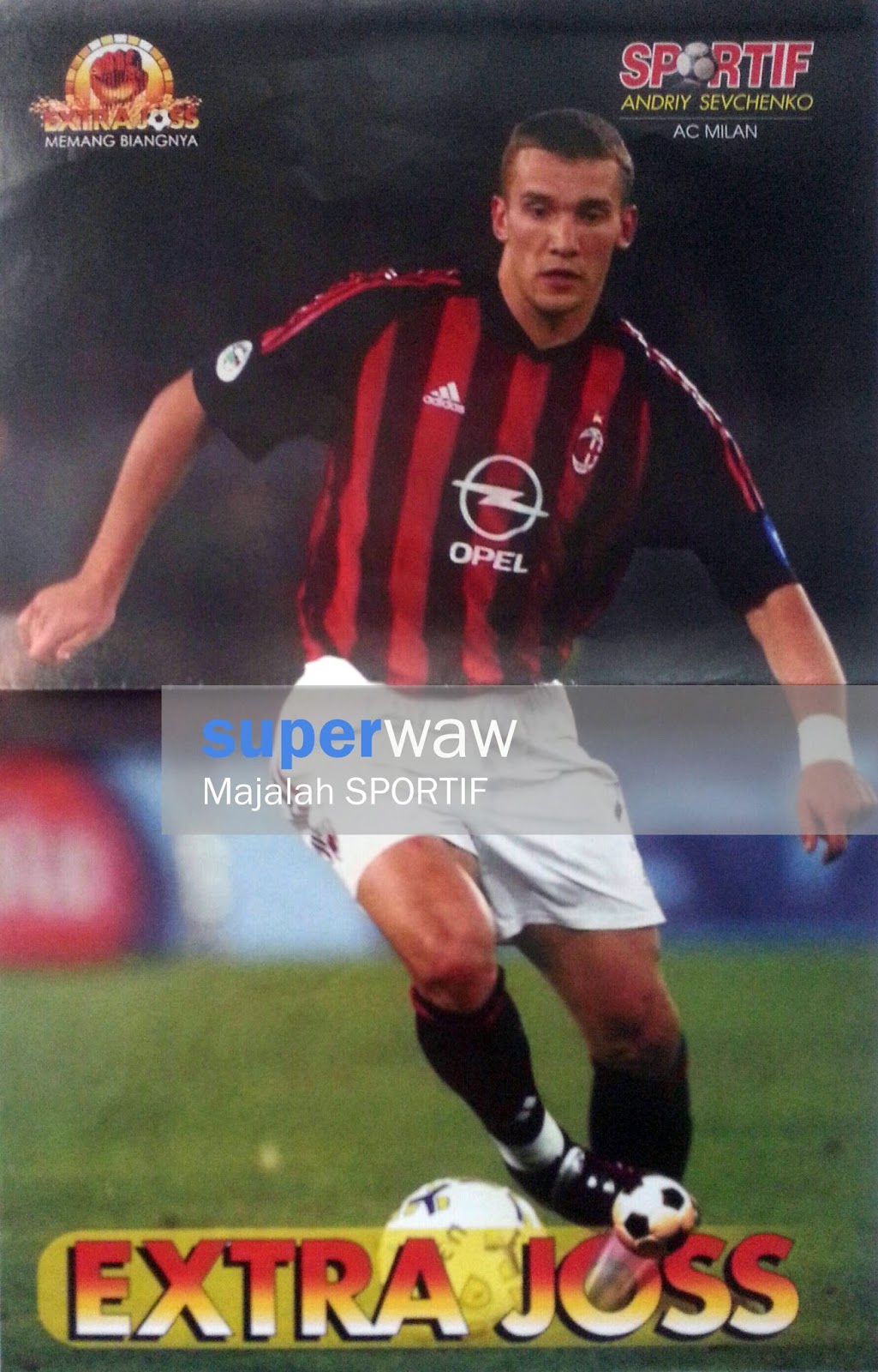 POSTER ANDRIY SHEVCHENKO (AC MILAN 2002)