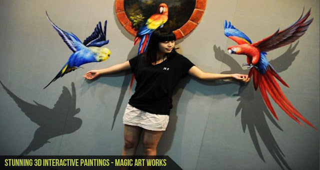 CGfrog: Stunning 3D Interactive Paintings - Magic Art works
