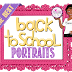Creative Playground: Fun Back to School Chalk Portraits