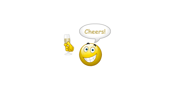 Cheers Smiley | Symbols & Emoticons