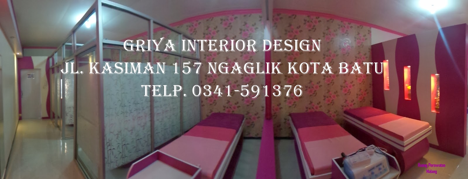 design interior: KLINIK KECANTIKAN DR. VEE - MALANG
