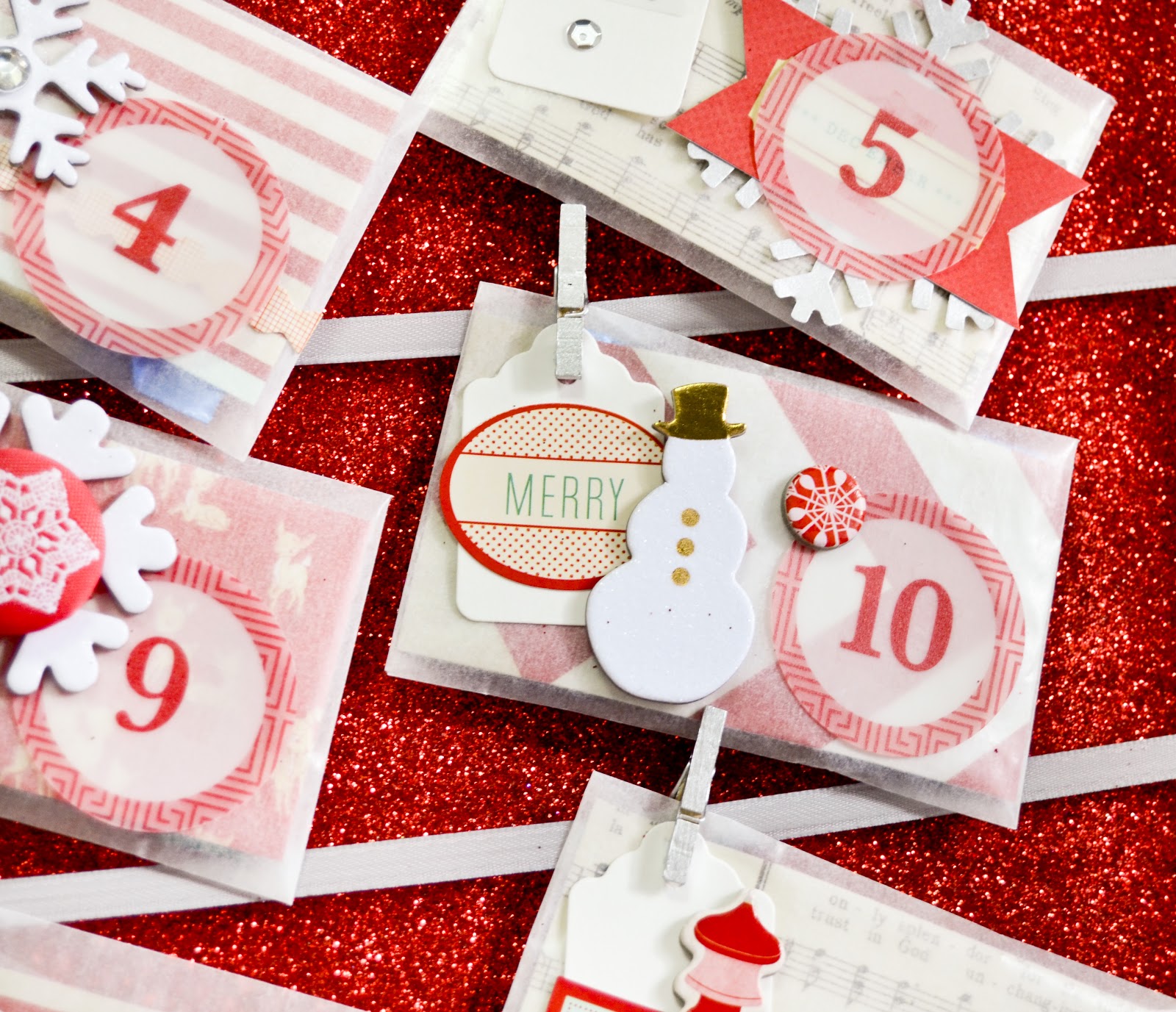 crate paper advent calendar