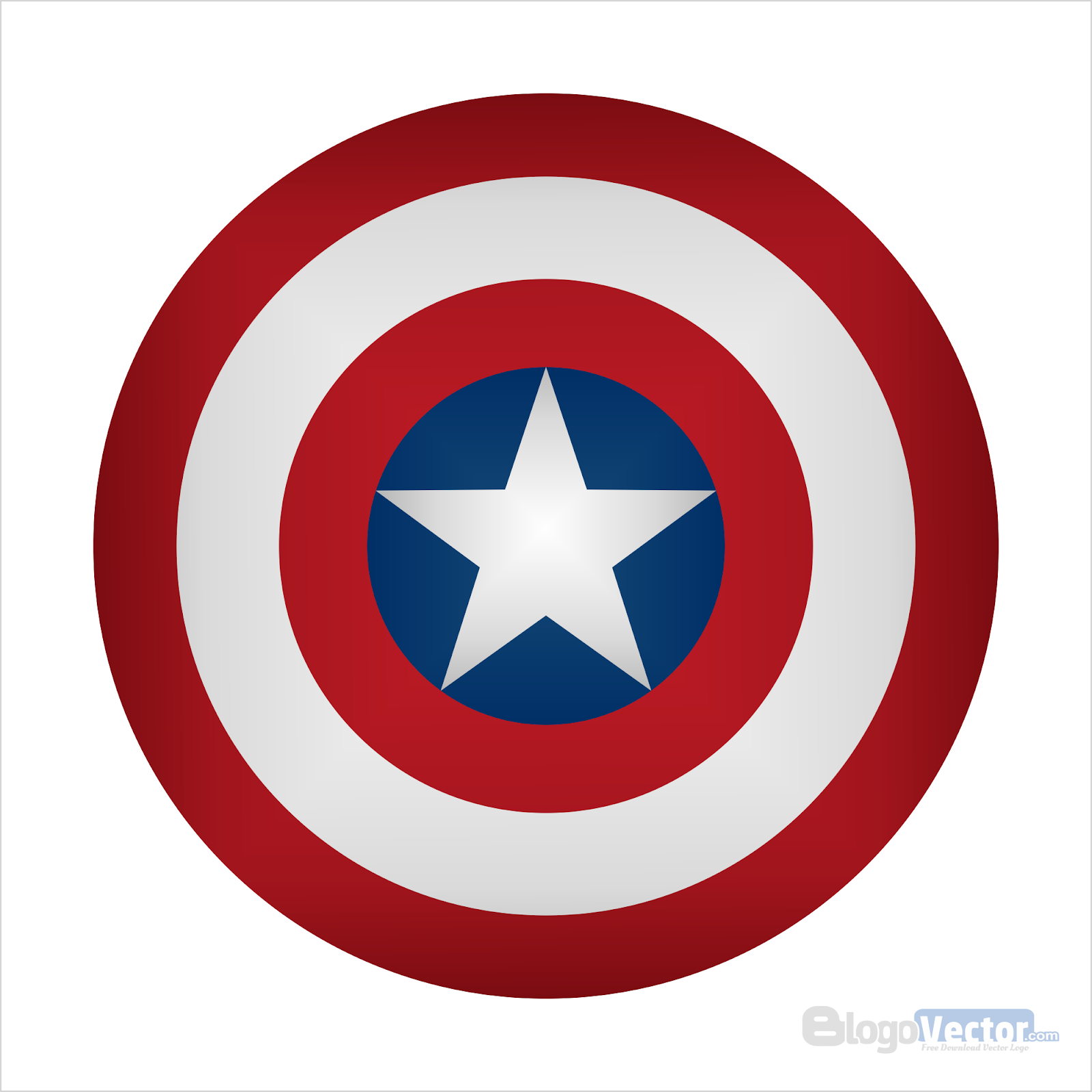 Captain America Shield Logo vector (.cdr) - BlogoVector