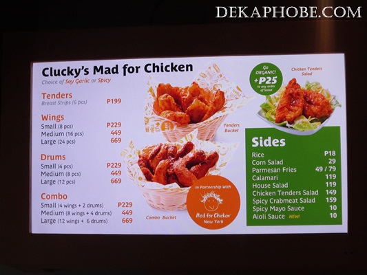 Mad for Chicken and More at Clucky's