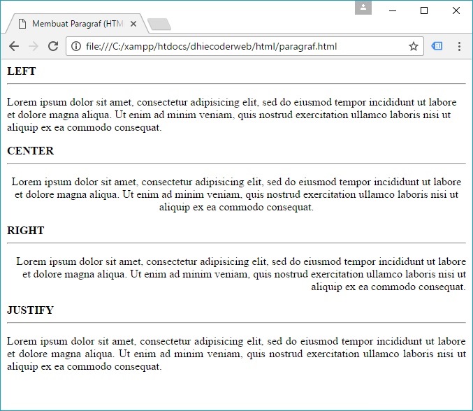 Part 7 Cara Membuat Paragraf Html Dhidecoderweb Tutorial Pemrograman Web