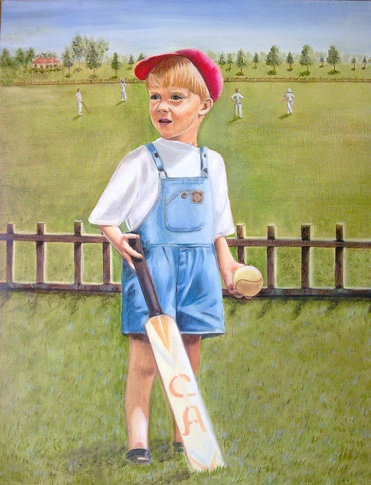 Karen Le Roux Art: Oil Portrait Gallery