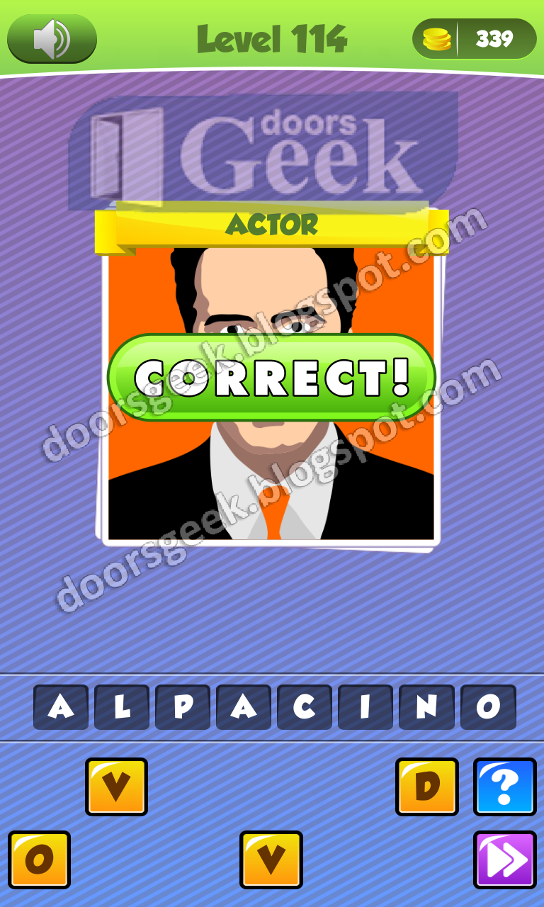 Icomania – Guess the Icon Level 114 ~ Doors Geek