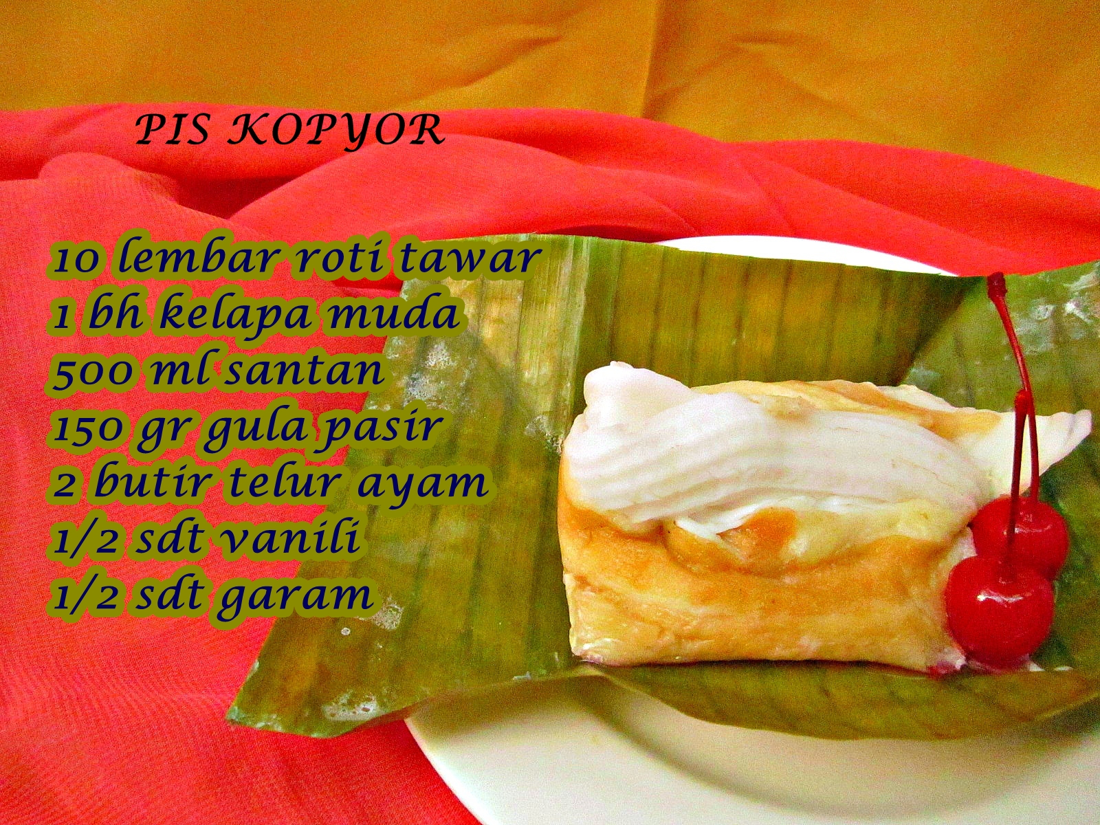 PIS KOPYOR - DapurManis