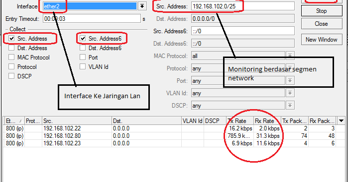 Cara Monitoring Penggunaan Bandwidth Dengan Torch di Mikrotik ~ Khalifi IT Center