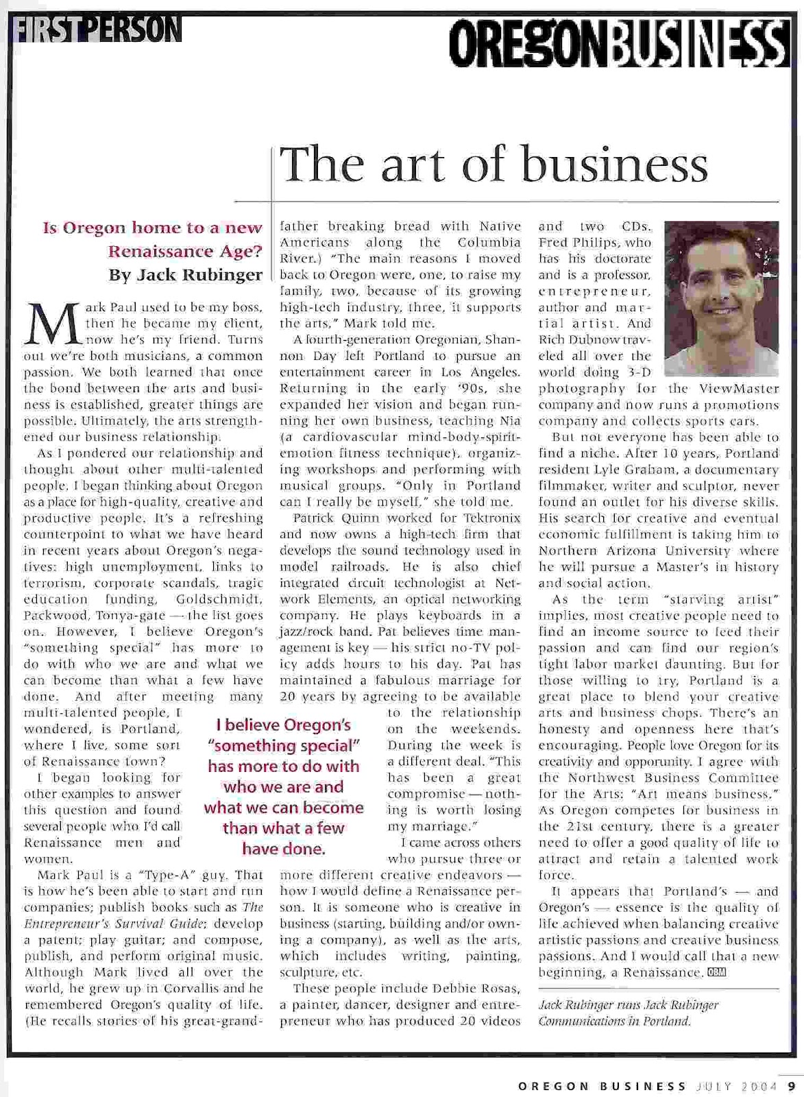 Jenna's Blog: Magazine Review Layout