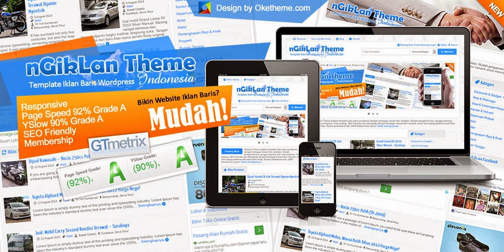 Download Gratis nGiklan Theme - Template iklan baris Wordpress | Serba ...