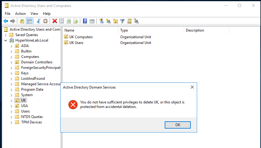 Implementing Organizational Units (OU) in Windows Server 2016 - Code ...