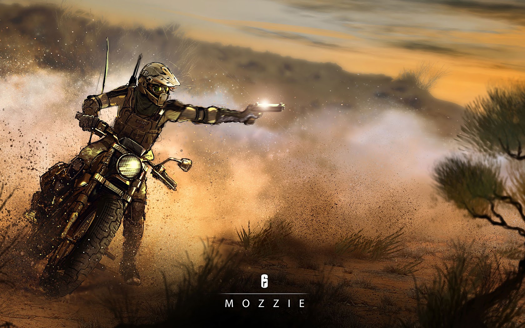 Mozzie, Rainbow Six Siege, 4K, #25 Wallpaper PC Desktop