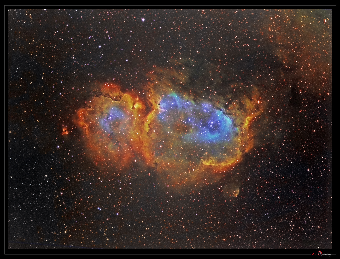 Astro Anarchy: IC 1848, the "Soul Nebula", finalized