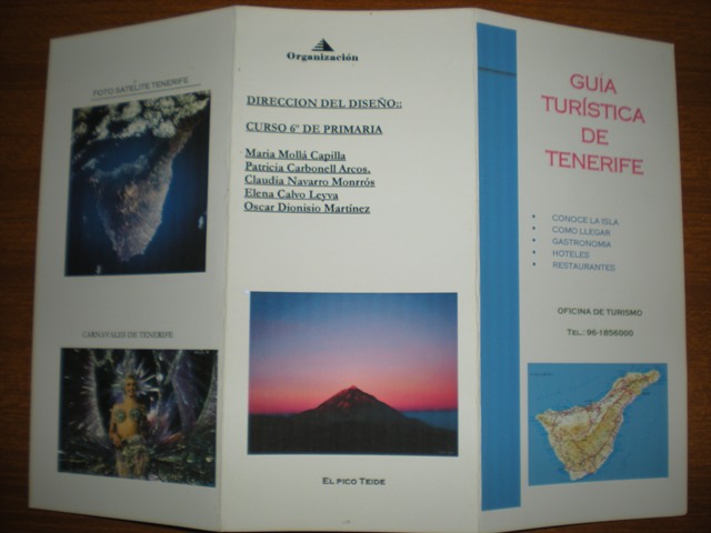 TORBELLINOS DE PALABRAS : PROYECTO FOLLETO TURÍSTICO