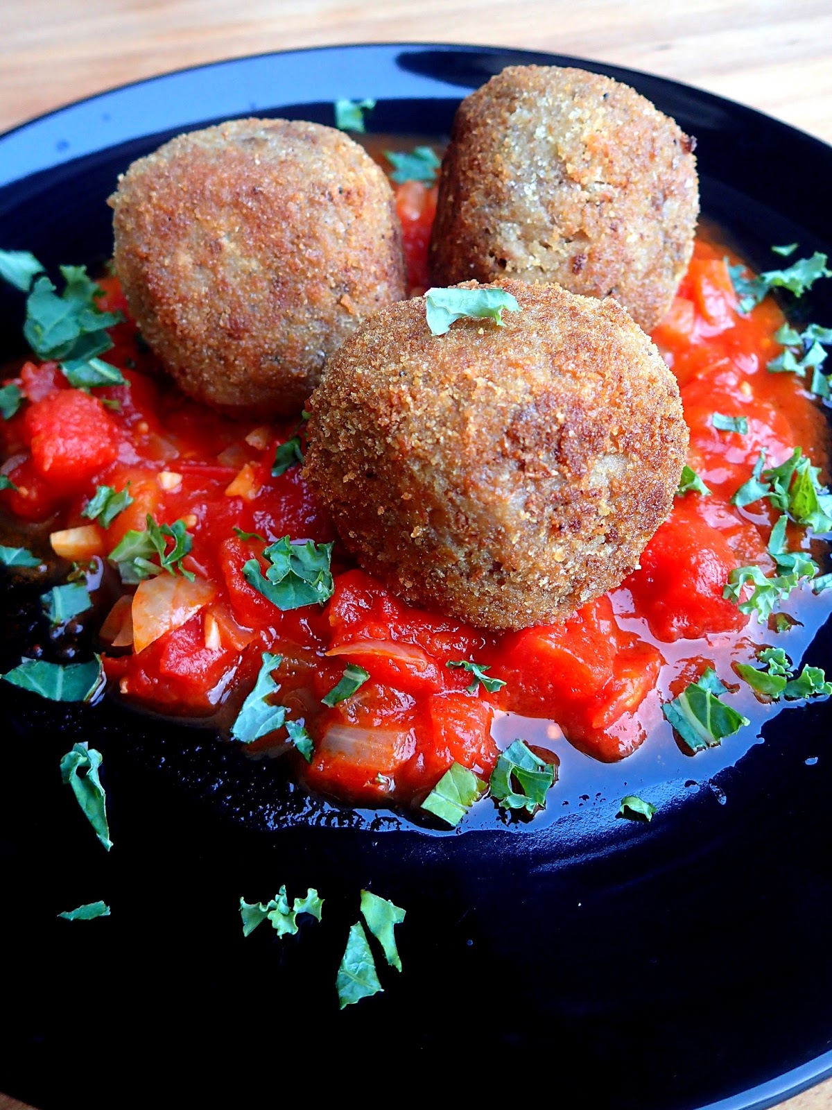 HEALTHY YORKSHIRE: Arancini made from buckwheat with spicy tomato sauce ...