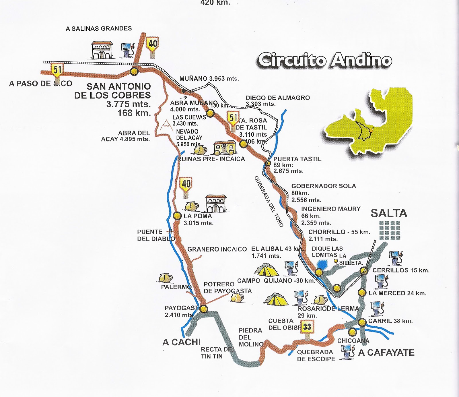 ARGENTINA Y CHILE: CACHI, SALTA, ARGENTINA