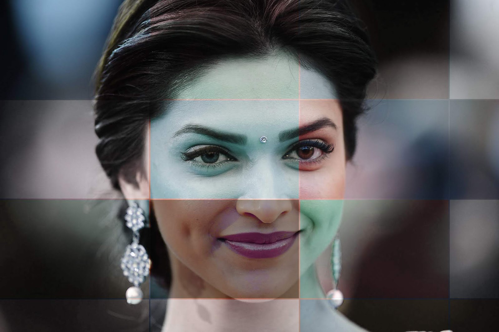 GRID EFFECT IN PHOTOSHOP