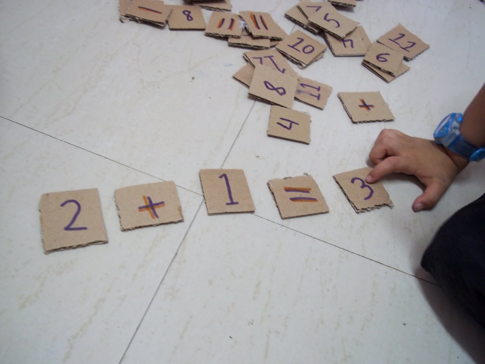 Homemade Arithmetic Manipulatives for Homeschooling | Penniless Parenting