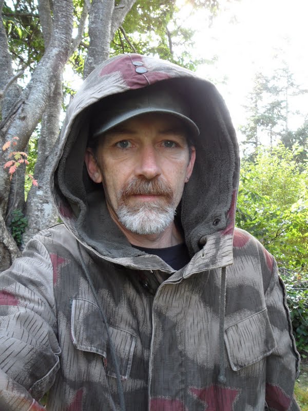 Four Bees: Bundesgrenzschutz Parka, BGS Sumpfmuster Camo