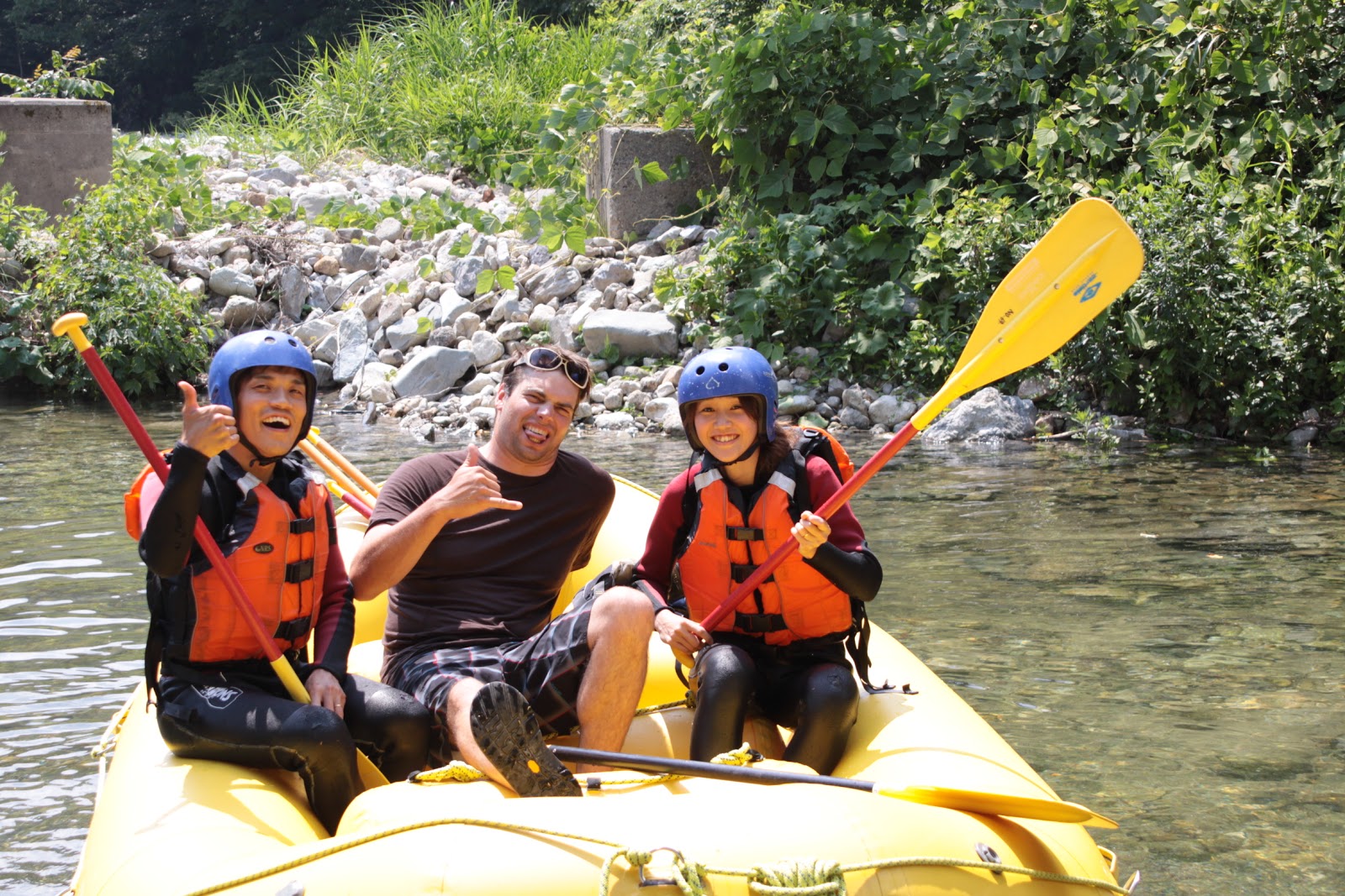 TOKYOPLAY: White Water Rafting in Minakami