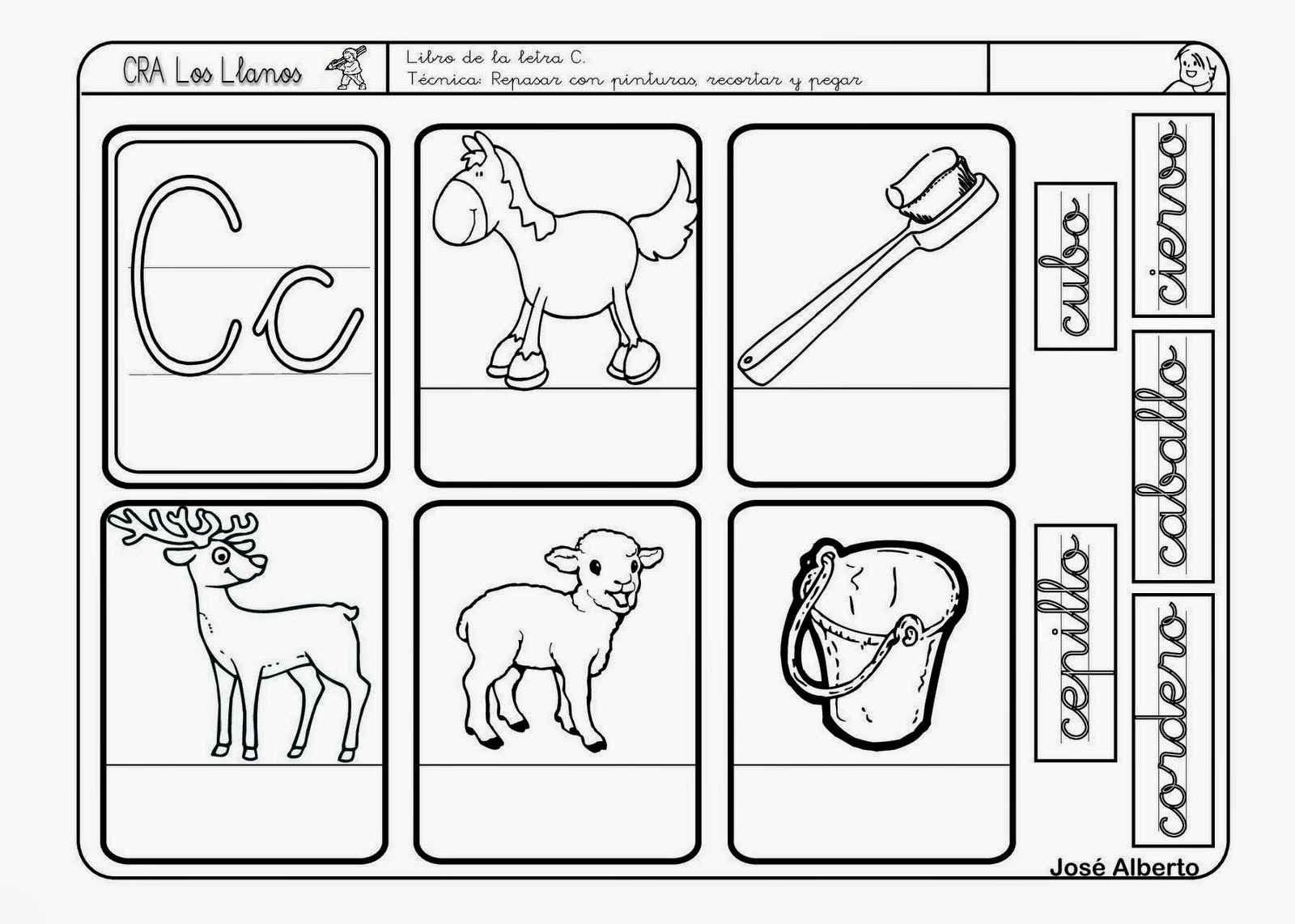 Escritura en cursiva