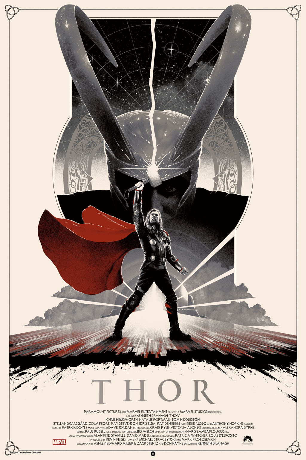 INSIDE THE ROCK POSTER FRAME BLOG: Matt Ferguson Thor Movie Poster From ...