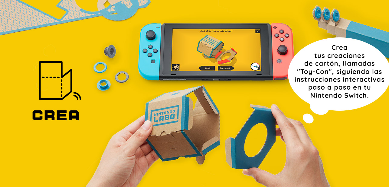 Nintendo Labo: La gran sorpresa de Nintendo son... ¿gadgets de cartón?