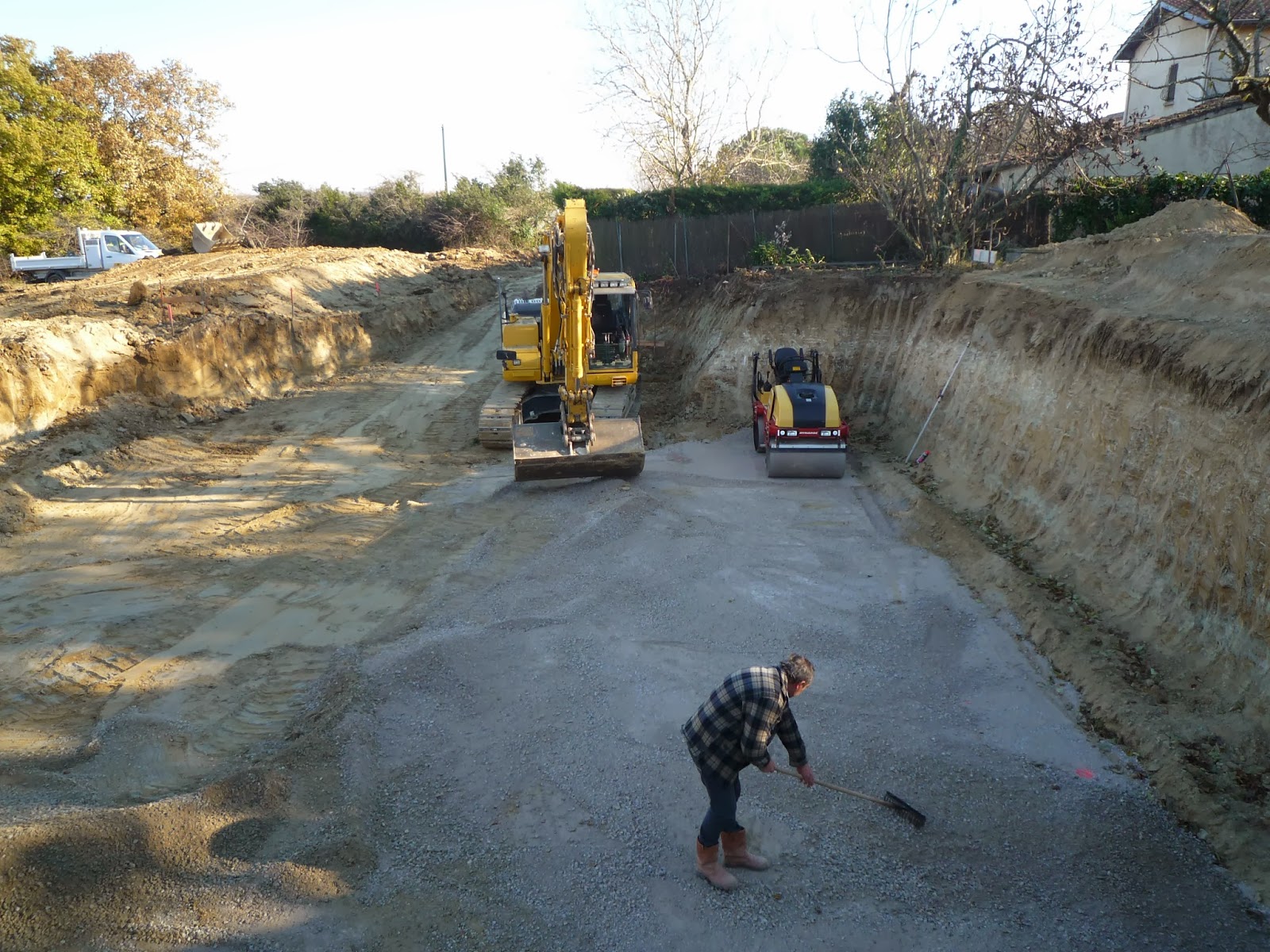 Notre maison en Haute-Garonne: Le bon sol et le mauvais gravier