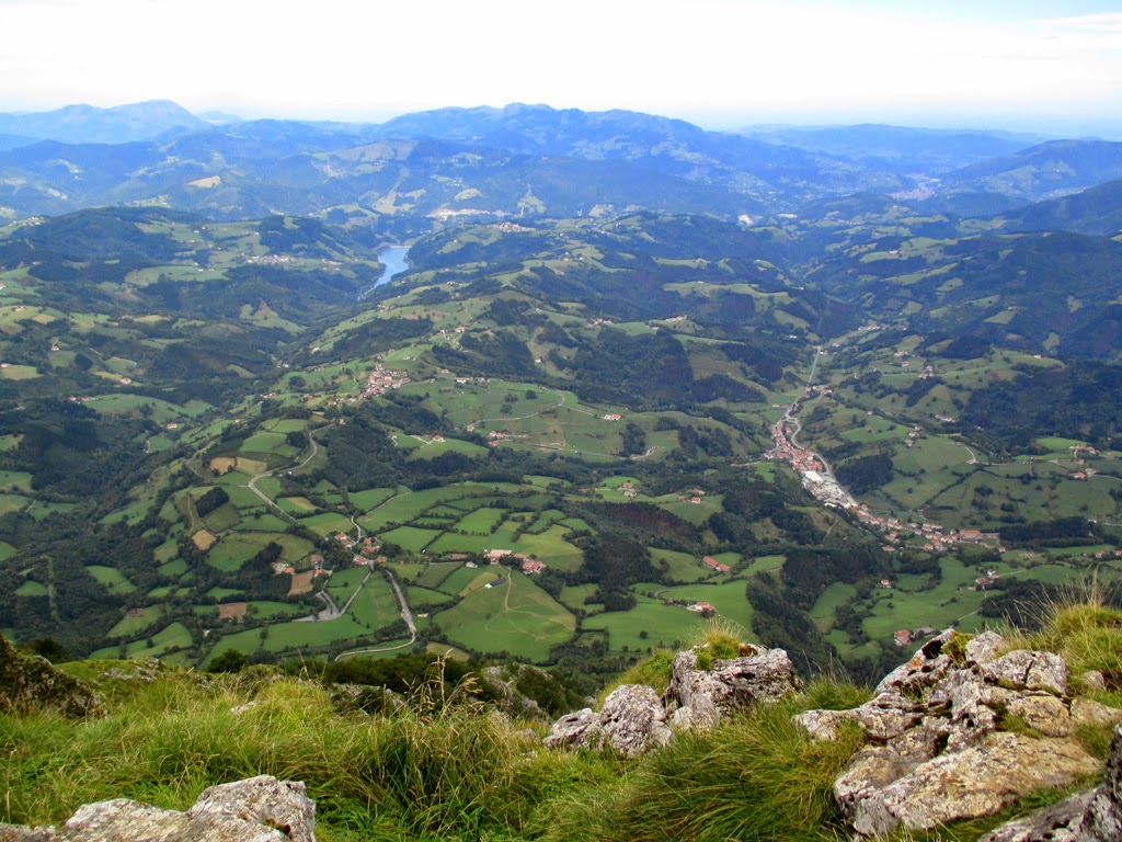 Amuso: Txindoki (Larrunarri) desde Larraitz