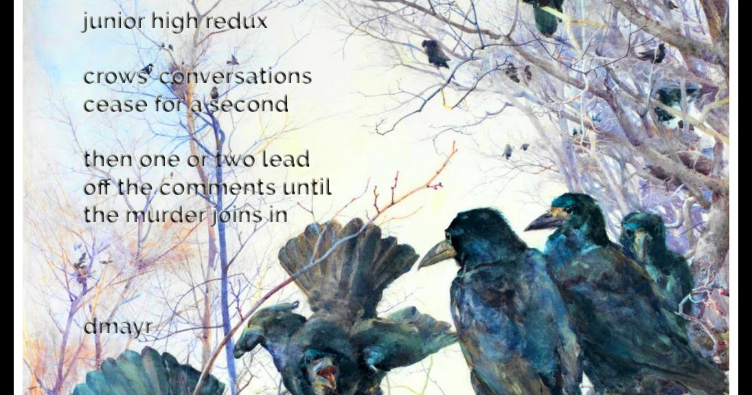 Random Noodling: Poetry Friday--Crows