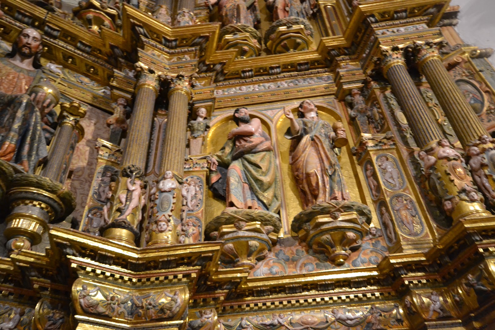 RETABLO DE LOS SANTOS APOSTOLES DE LA IGLESIA DE SAN ANDRES DEL ...