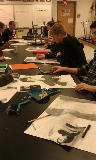 Art with Mrs. Kennedy: 8th Grade Drawing- Self-Portrait