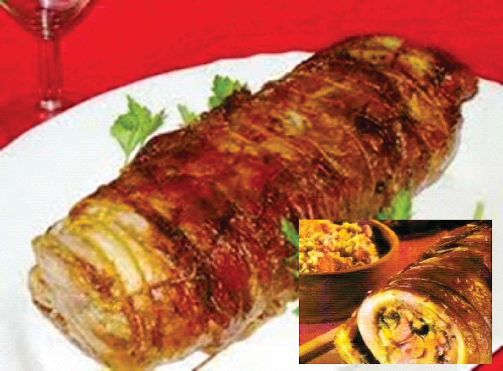 Culinária de Domingo: MATAMBRE RECHEADO