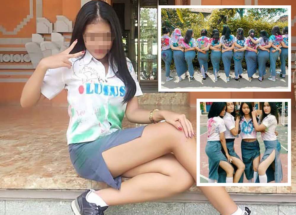 Kelulusan SLTA 2016: dari Pamer Bokong Sampai Pamer Paha Viral di Sosial Media | Banjarbaru Klik