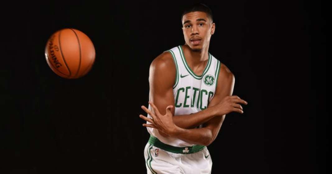Jayson Tatum voted "most likely to succeed" in NBA Rookie Survey