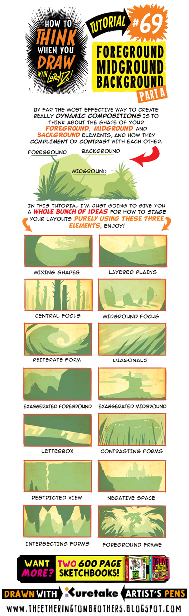 The Etherington Brothers: How to THINK when you draw FOREGROUND ...