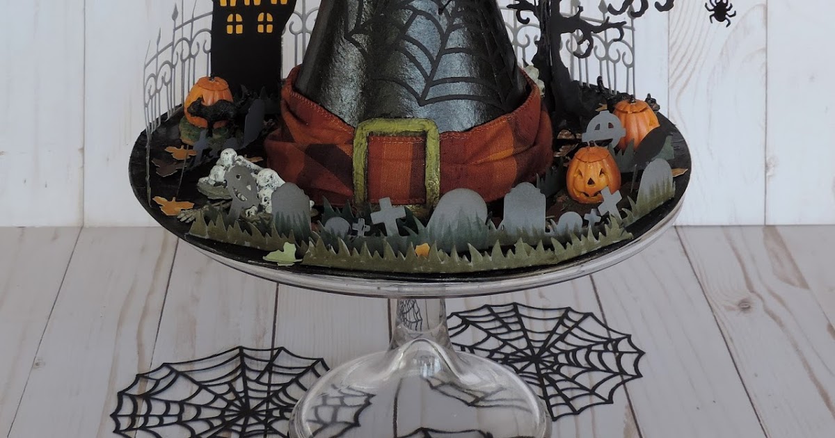My "Crafty" Life on the Internet: Happy Halloween - day 6 - Haunted Hat ...