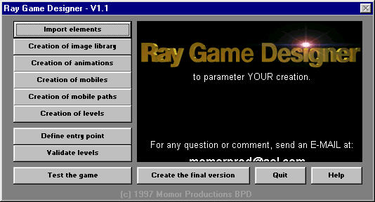 JUEGOS LIBERADOS: RAY GAME DESIGNER