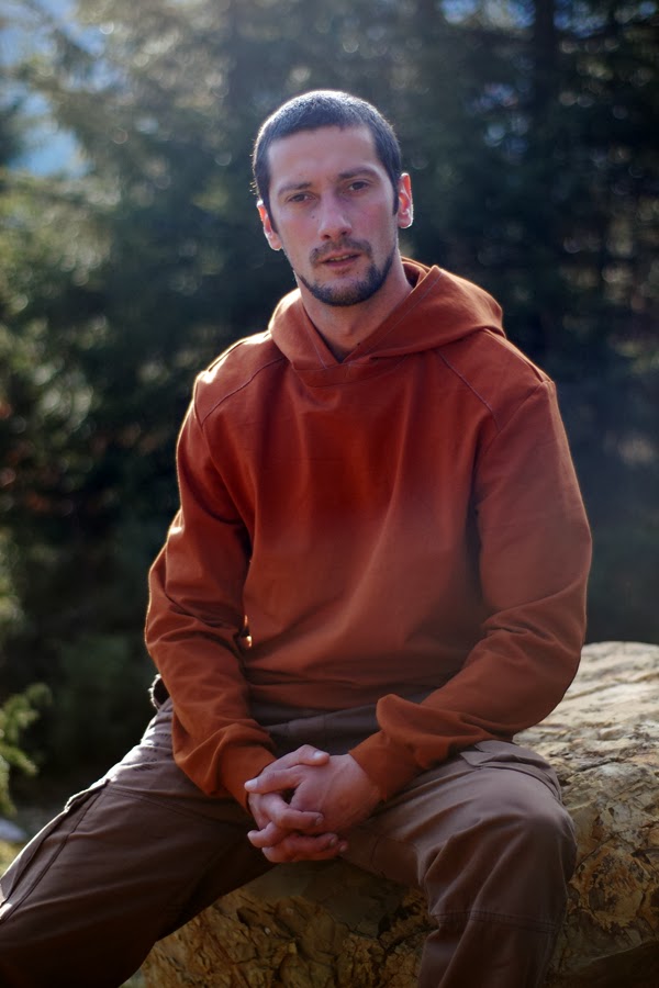 mokosha: rust hoodie