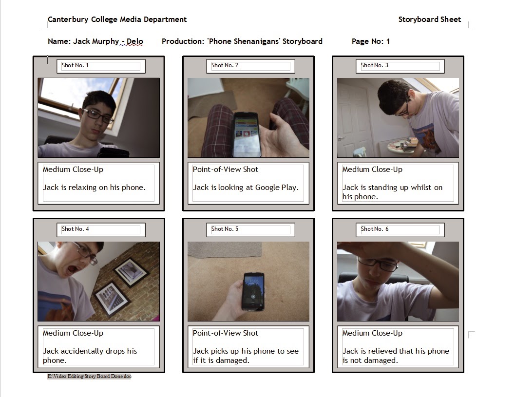 Unit 16: Film and Video Editing Techniques - Jack MD