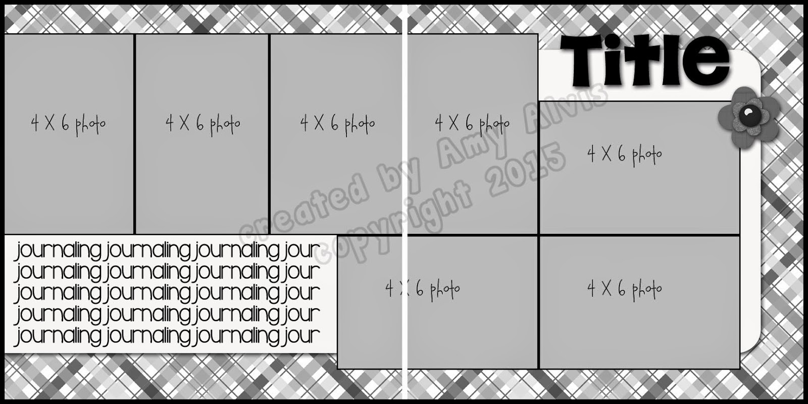 4 X 6 Photo Sketch Blog: 12 x 12 - 110