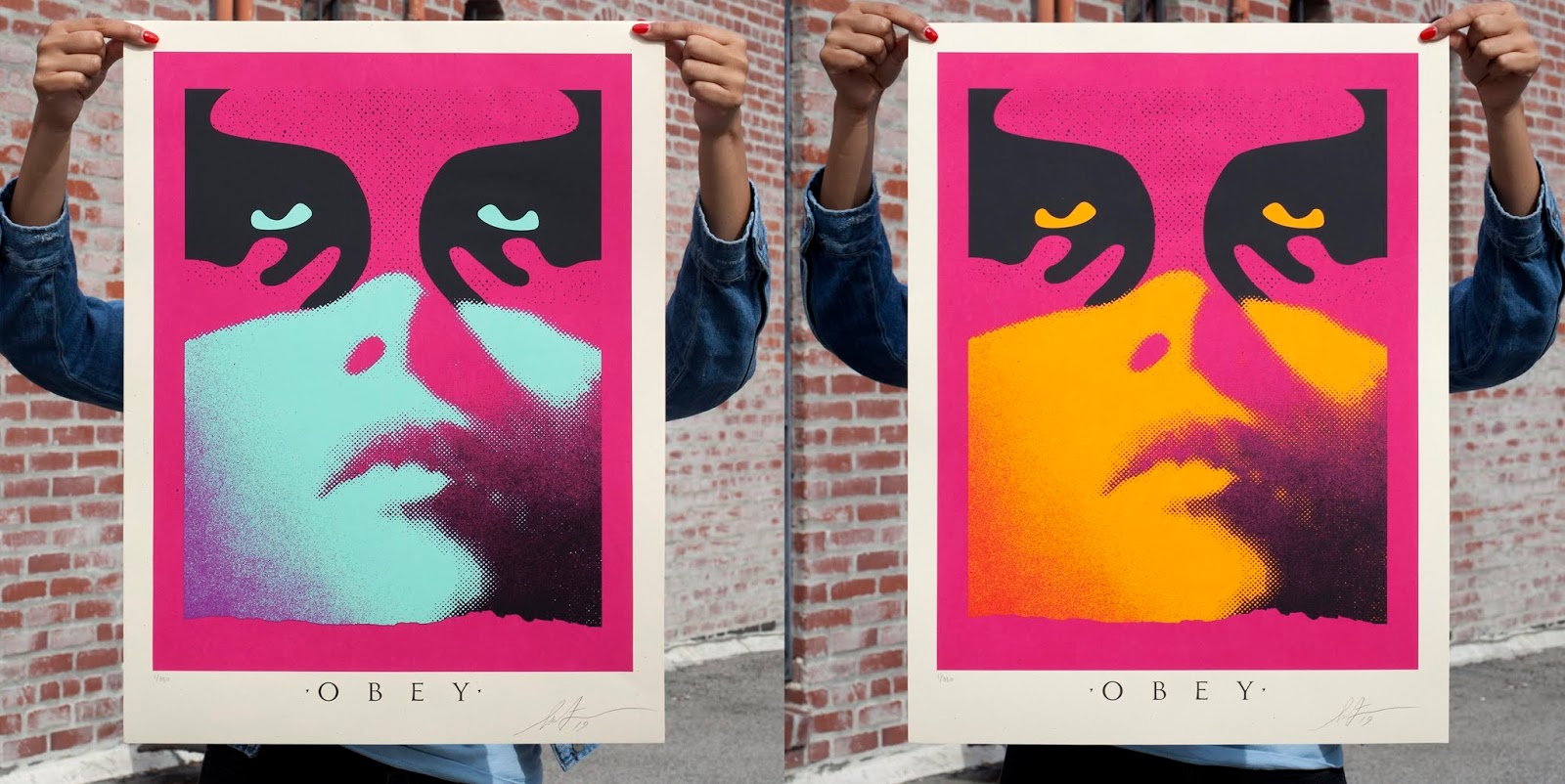 The Blot Says...: OBEY Giant Shadowplay Screen Print by Shepard Fairey