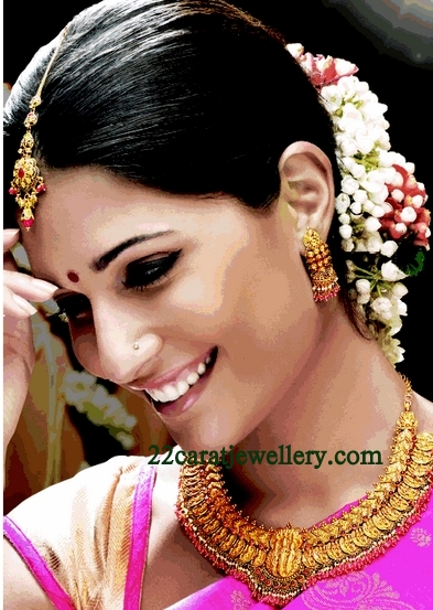 Khazana Antique Necklace Set - Jewellery Designs