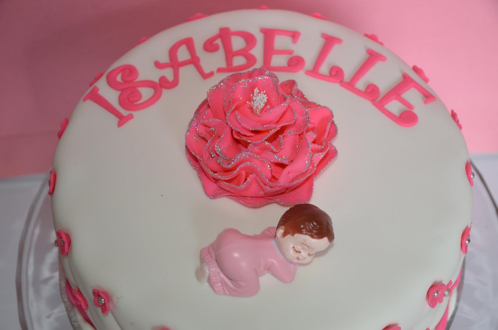 The Frosted Cake Boutique: Baby Dedication Cake