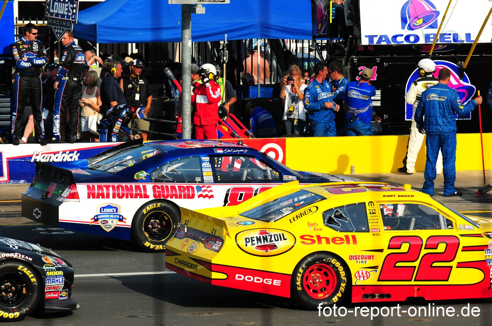 North Carolina: Car No.22 Driver Kurt Busch/ Dodge