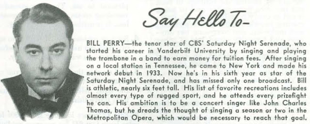 Say Hello To- BILL PERRY