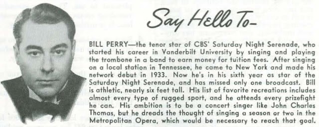 Say Hello To- BILL PERRY